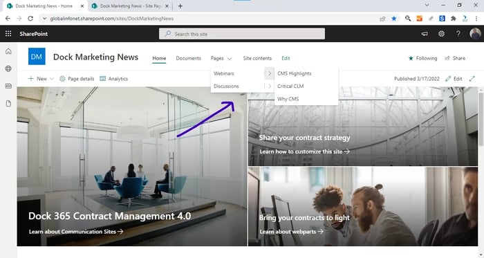 How To Create a Megamenu in SharePoint Online
